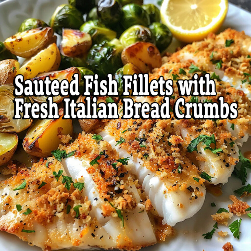 Sauteed Fish Fillets with Fresh Italian Bread Crumbs - Zoom, Monday ...