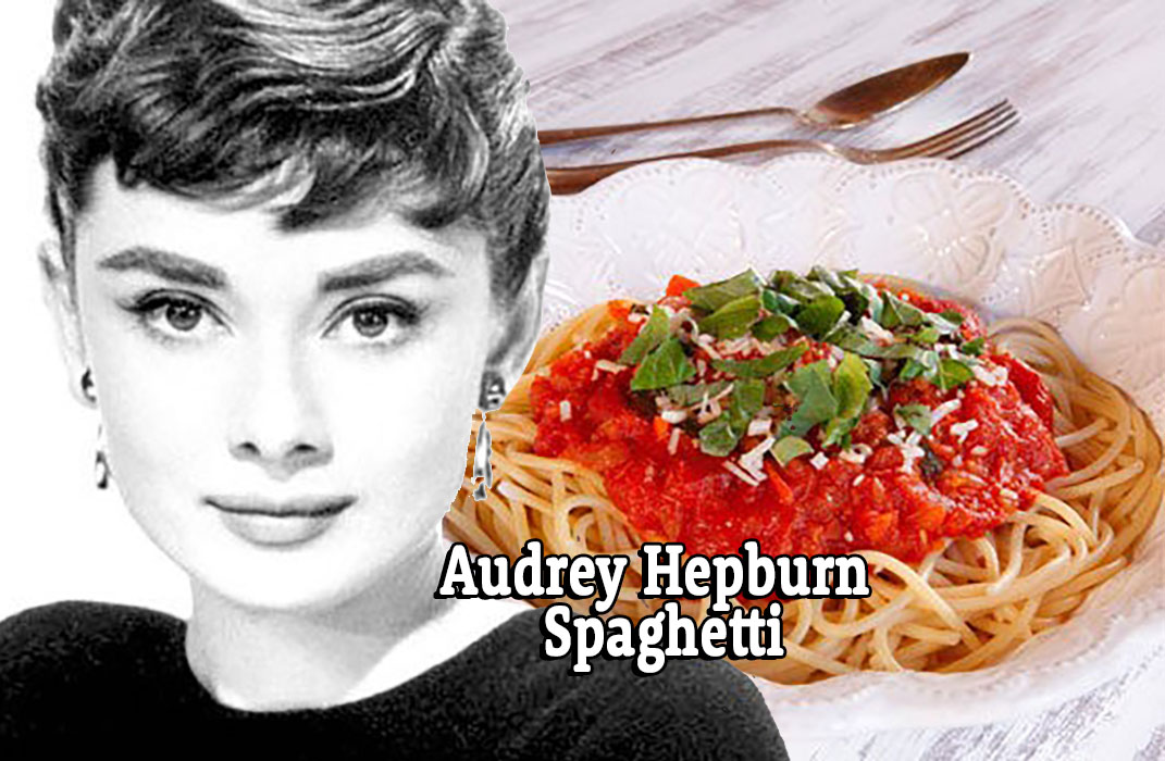Audrey Hepburn Spaghetti (Pasta Week) - Wednesday @ Noon