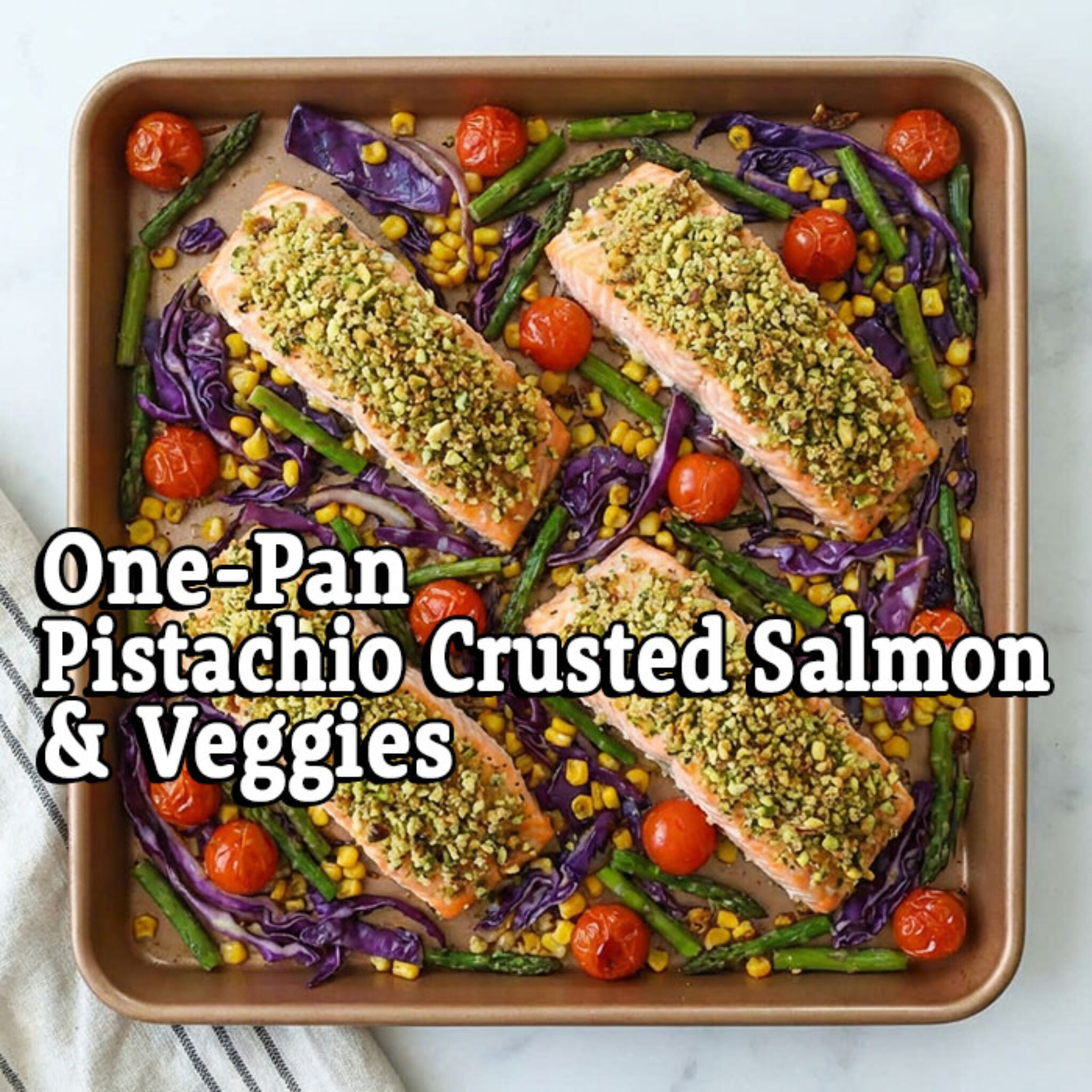 One-Pan Pistachio Crusted Salmon & Veggies - Zoom Monday Jan 19, 2026 ...